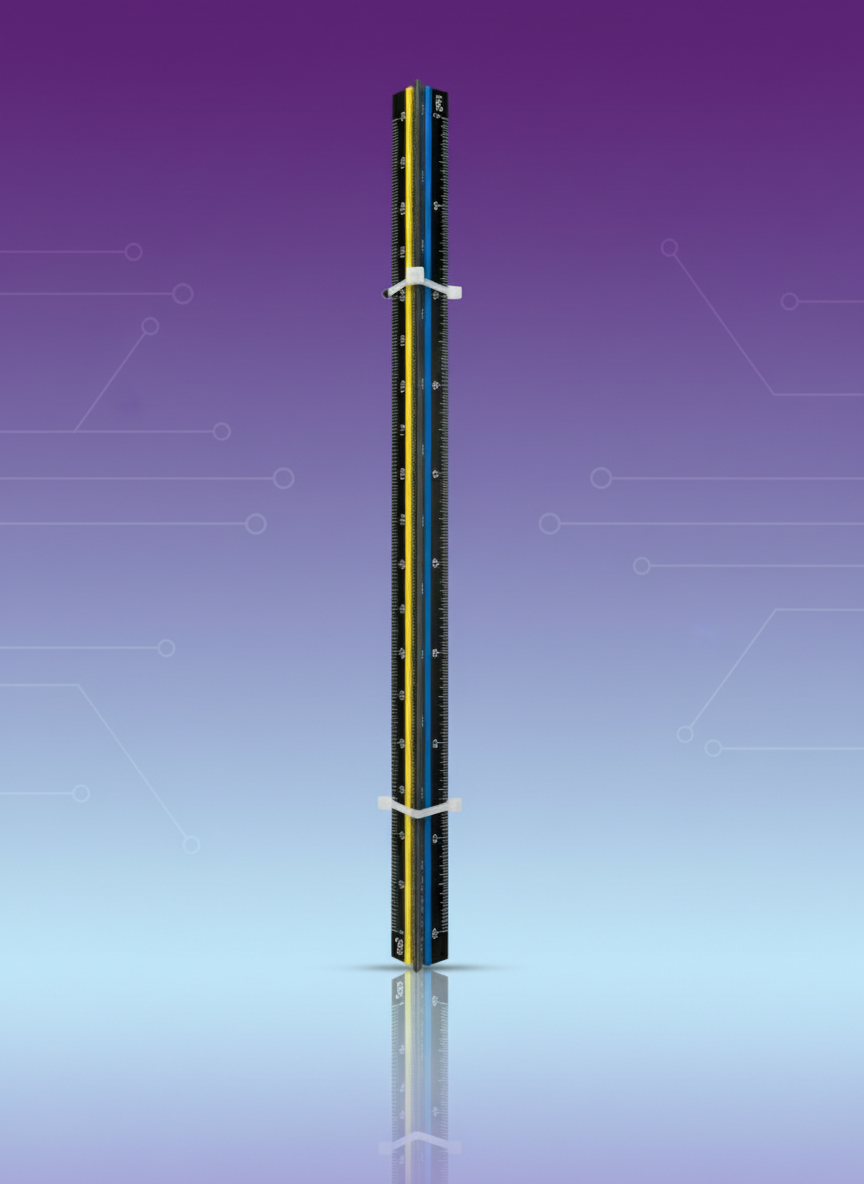 Parkside triangular scale ruler – Charwe