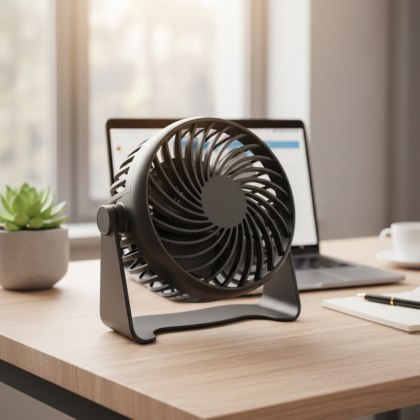 Silvercrest Mini Fan – Charwe